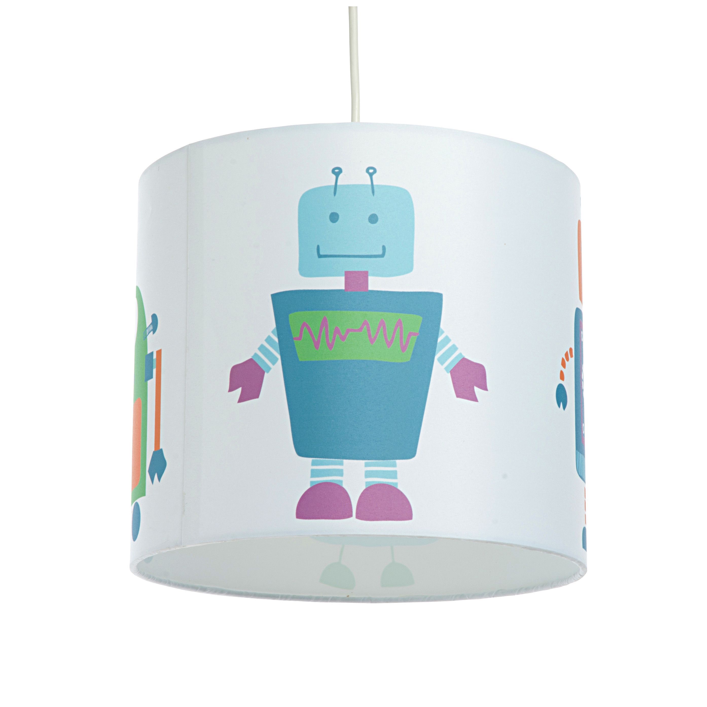 Colours Robots Multicolour Robots Light shade (D)25cm