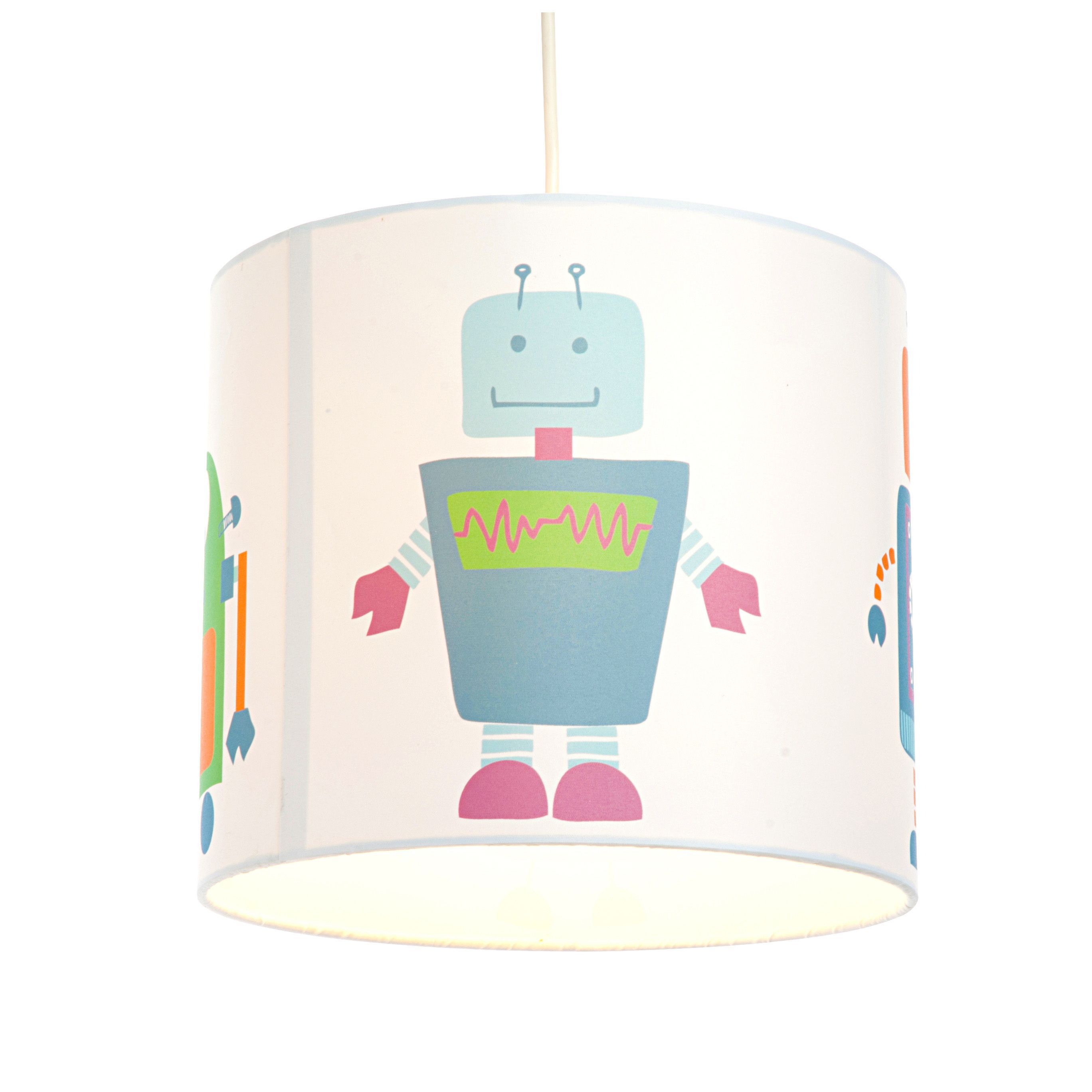 Colours Robots Multicolour Robots Light shade (D)25cm