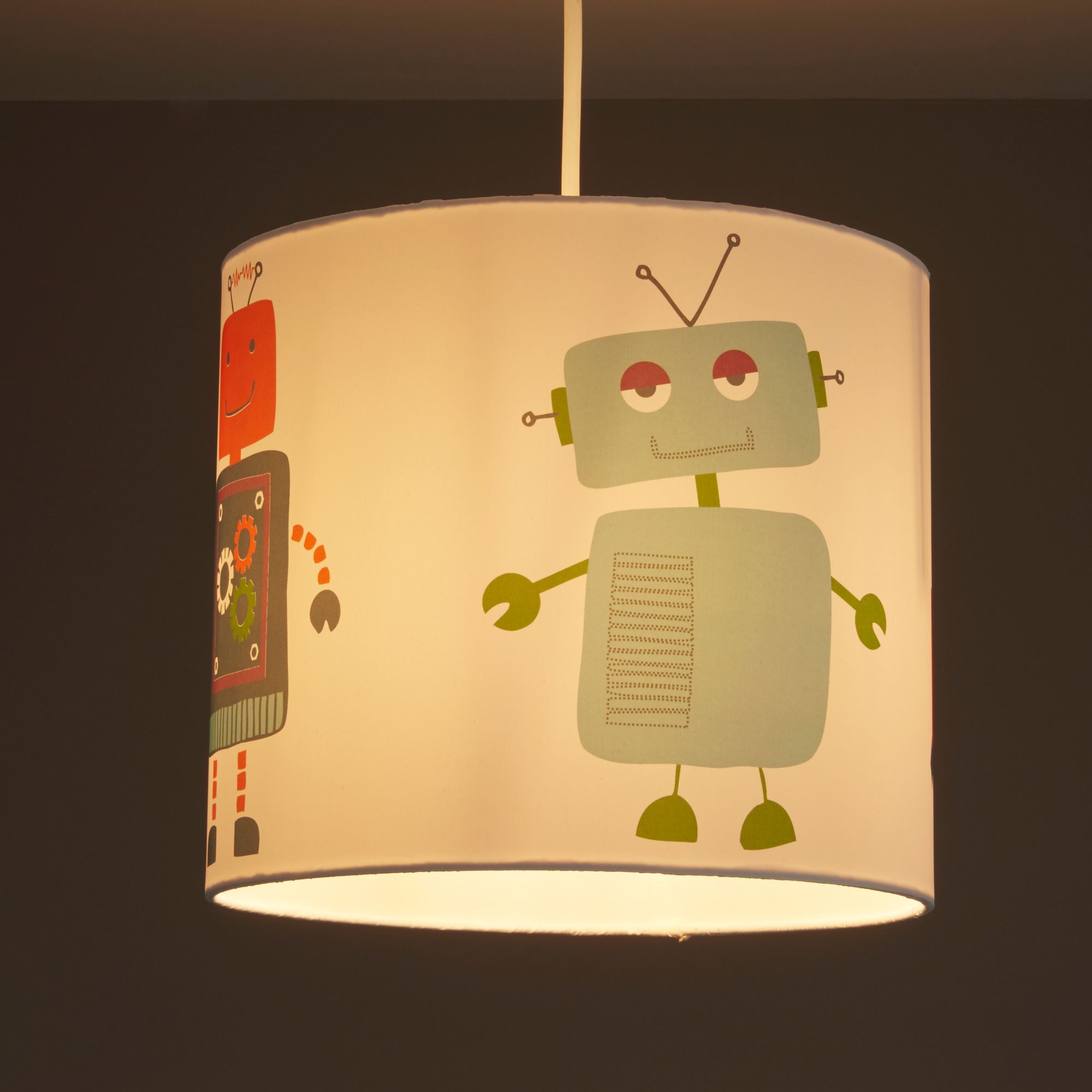 Colours Robots Multicolour Robots Light shade (D)25cm