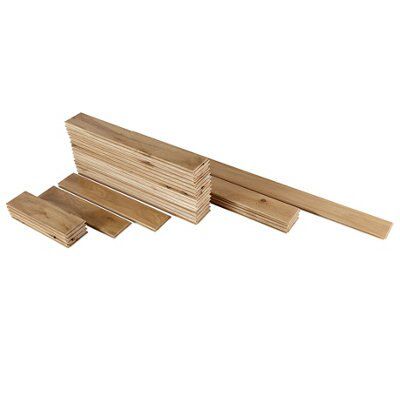 Colours Rondo Natural Oak Solid wood flooring, 1.3m² | DIY at B&Q