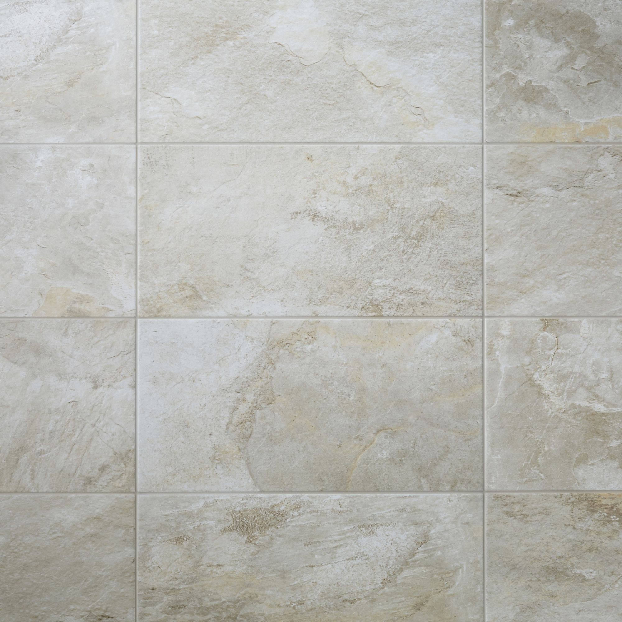 Colours Shaded slate Beige Matt Stone effect Porcelain Wall & floor ...