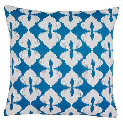 Colours Skye Blue Cushion (L)40cm x (W)40cm | DIY at B&Q