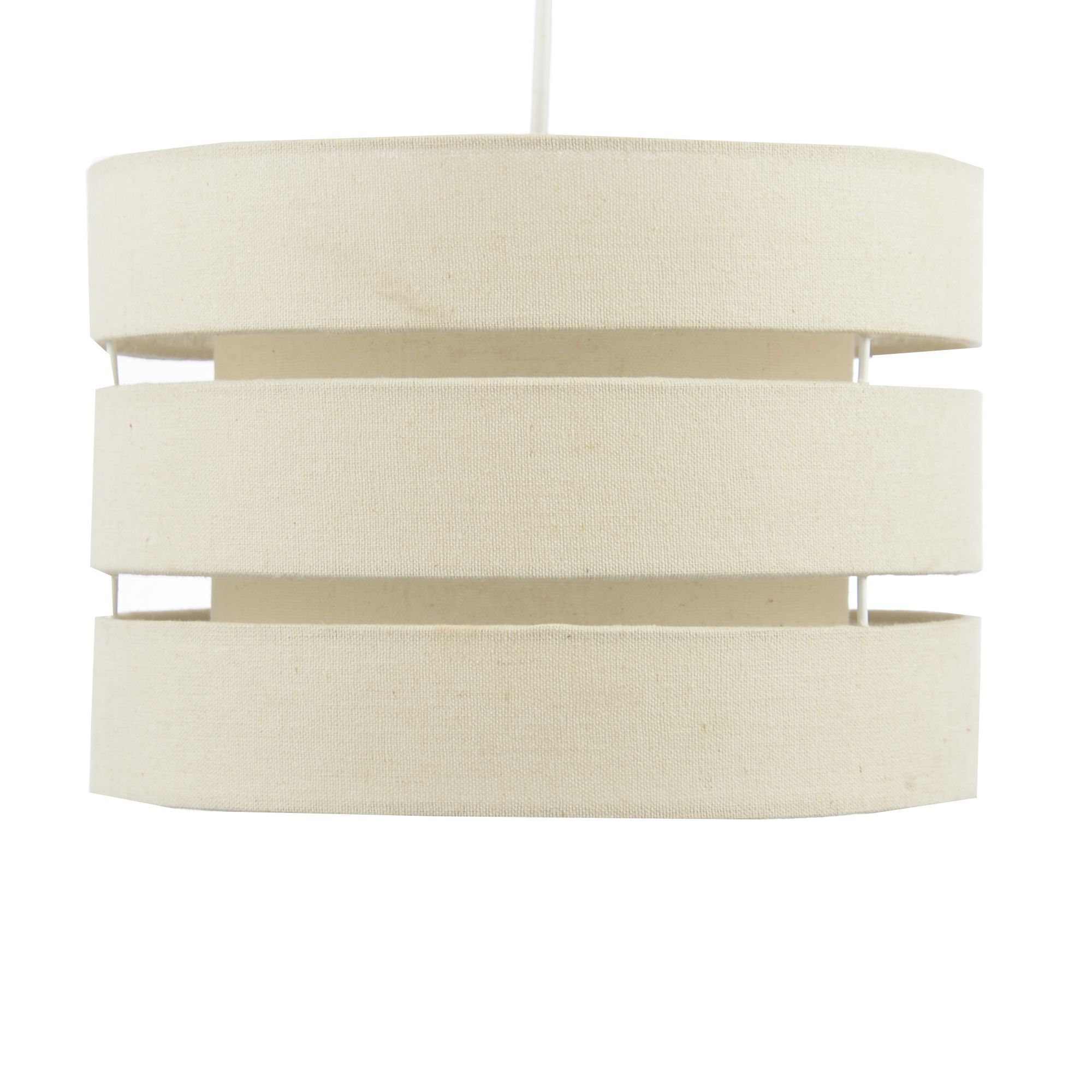Colours Trio Cream 3 tier Light shade (D)280mm | DIY at B&Q