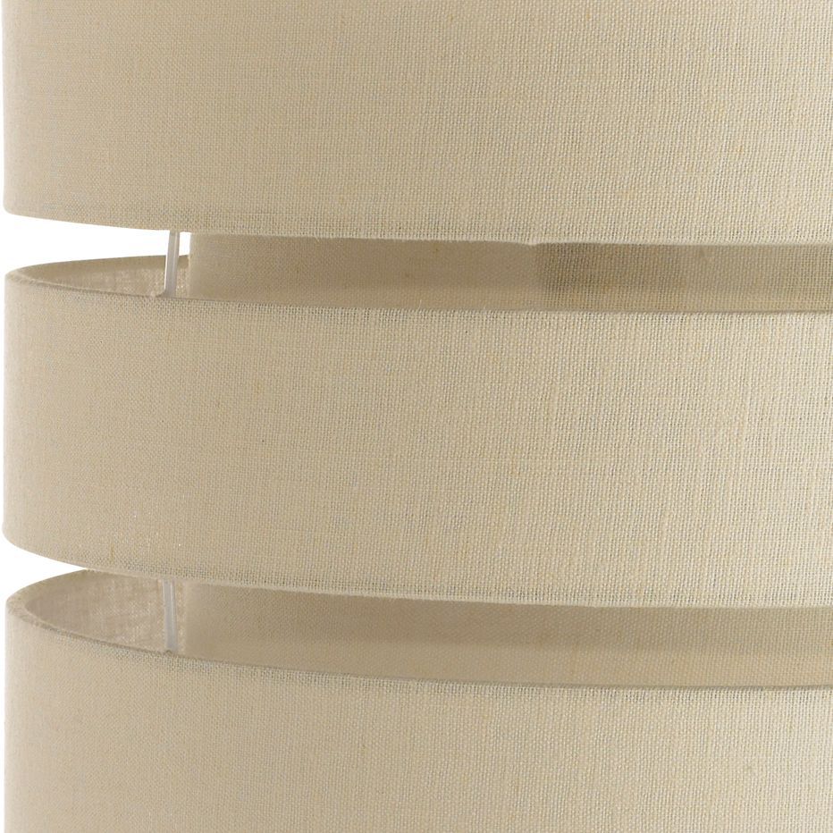 Colours Trio Cream 3 tier Light shade (D)35cm | DIY at B&Q