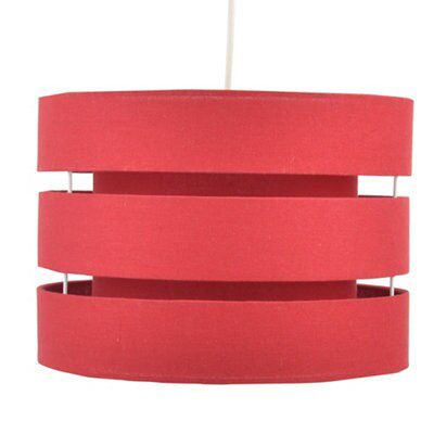 Colours Trio Strawberry 3 tier Light shade (D)35cm