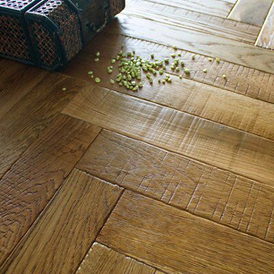 Colours Vindemia Herringbone natural Oak Solid wood Solid wood flooring W 82.6mm