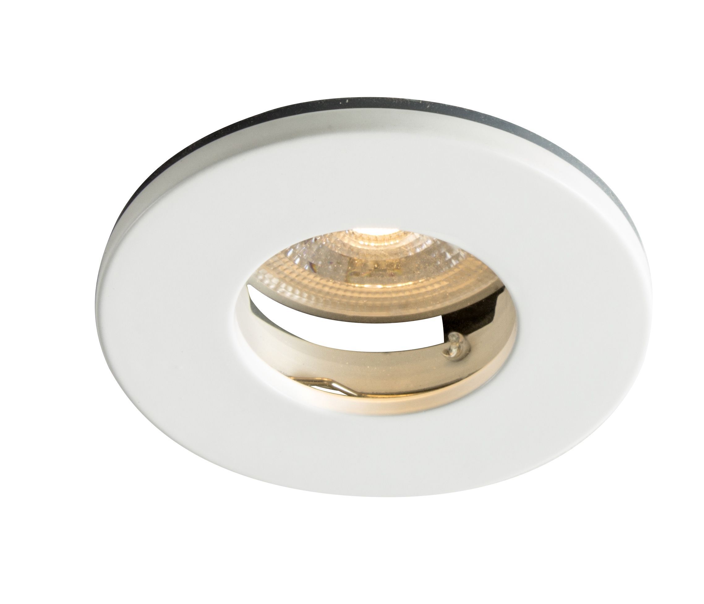 Colours White Non-adjustable LED Warm white Downlight 5W IP65