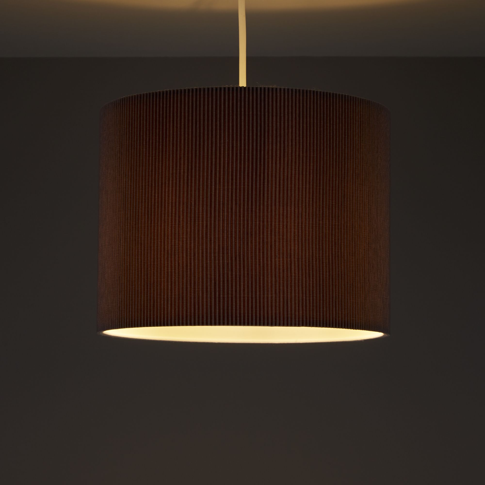 Colours Zadeh Stone Micropleat Light shade (D)26cm