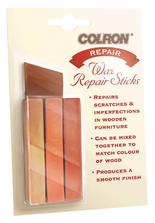 Colron Orange, red & yellow Wax repair sticks | DIY at B&Q