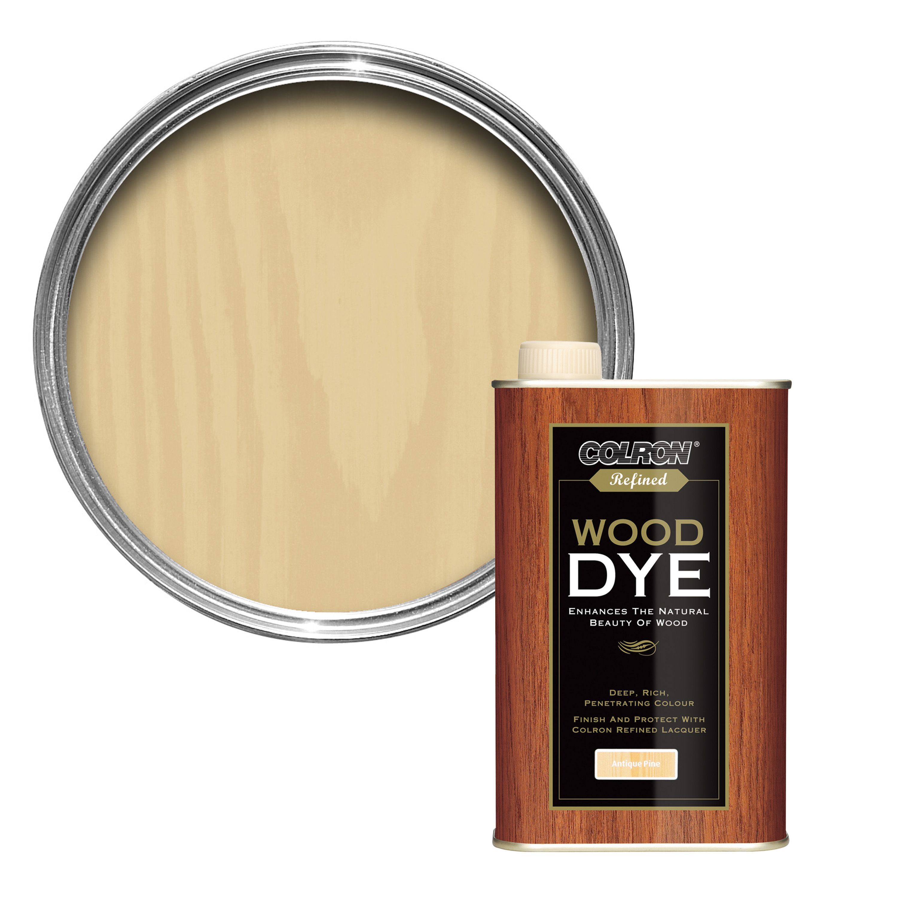 Colron Refined Antique pine Wood dye, 250ml | DIY at B&Q