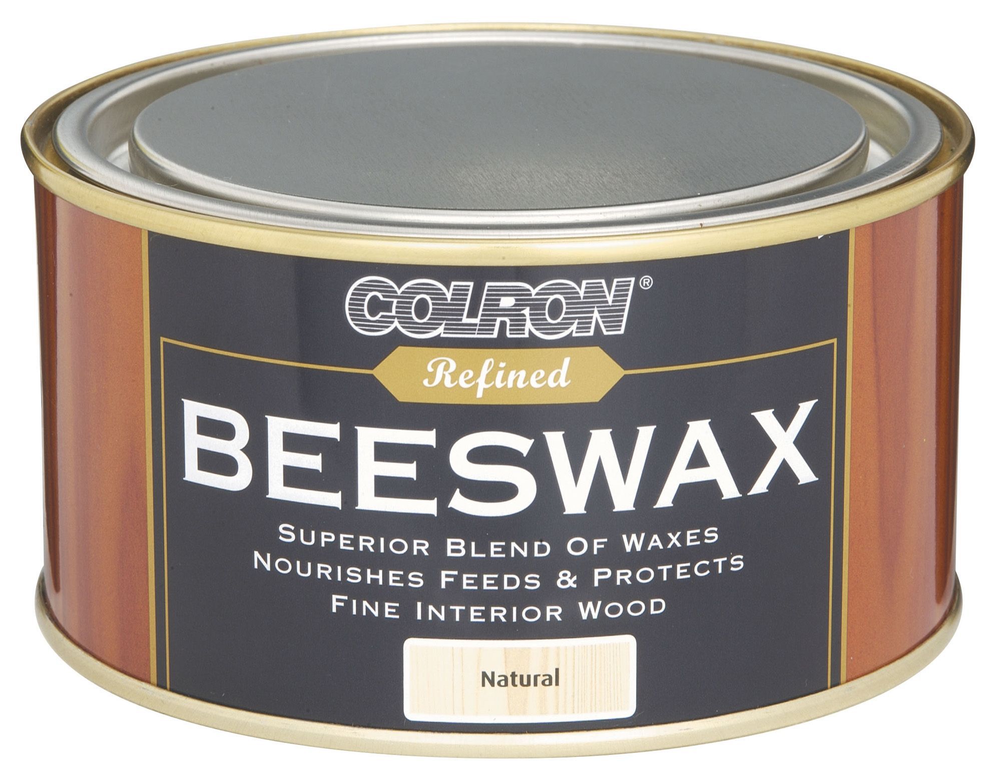 Colron Refined Natural Matt Furniture Wax Beeswax, 0.4L | DIY at B&Q