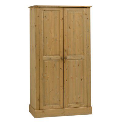 Compton Pine Double Wardrobe (H)1850mm (W)995mm (D)550mm