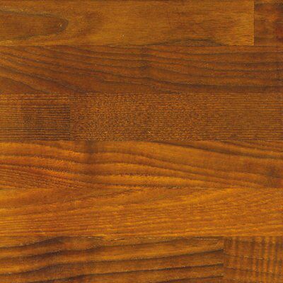 Cooke & Lewis 40mm Black Solid ash Square edge Kitchen Worktop, (L ...