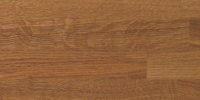Cooke & Lewis 40mm Solid oak Square edge Kitchen Breakfront Worktop, (L ...