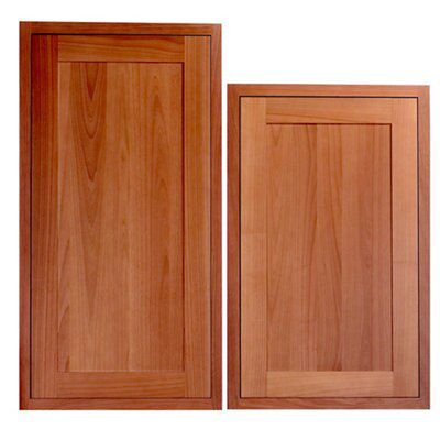 Cooke & Lewis Amberley Walnut effect Tall Cabinet door (W)600mm (H ...