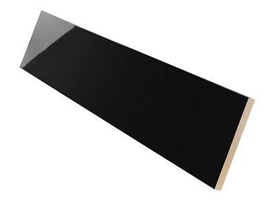 Cooke & Lewis Black Straight Plinths, (L)2400mm | DIY at B&Q