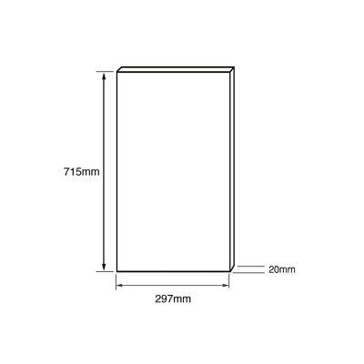 Cooke & Lewis Chesterton Solid Oak Classic Country Glazed Cabinet door ...
