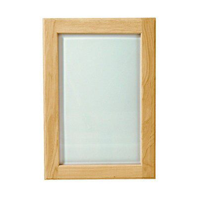 Cooke & Lewis Chesterton Solid Oak Classic Country Glazed Cabinet door ...