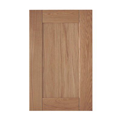 Cooke & Lewis Chesterton Solid Oak Country Standard Cabinet door (W ...