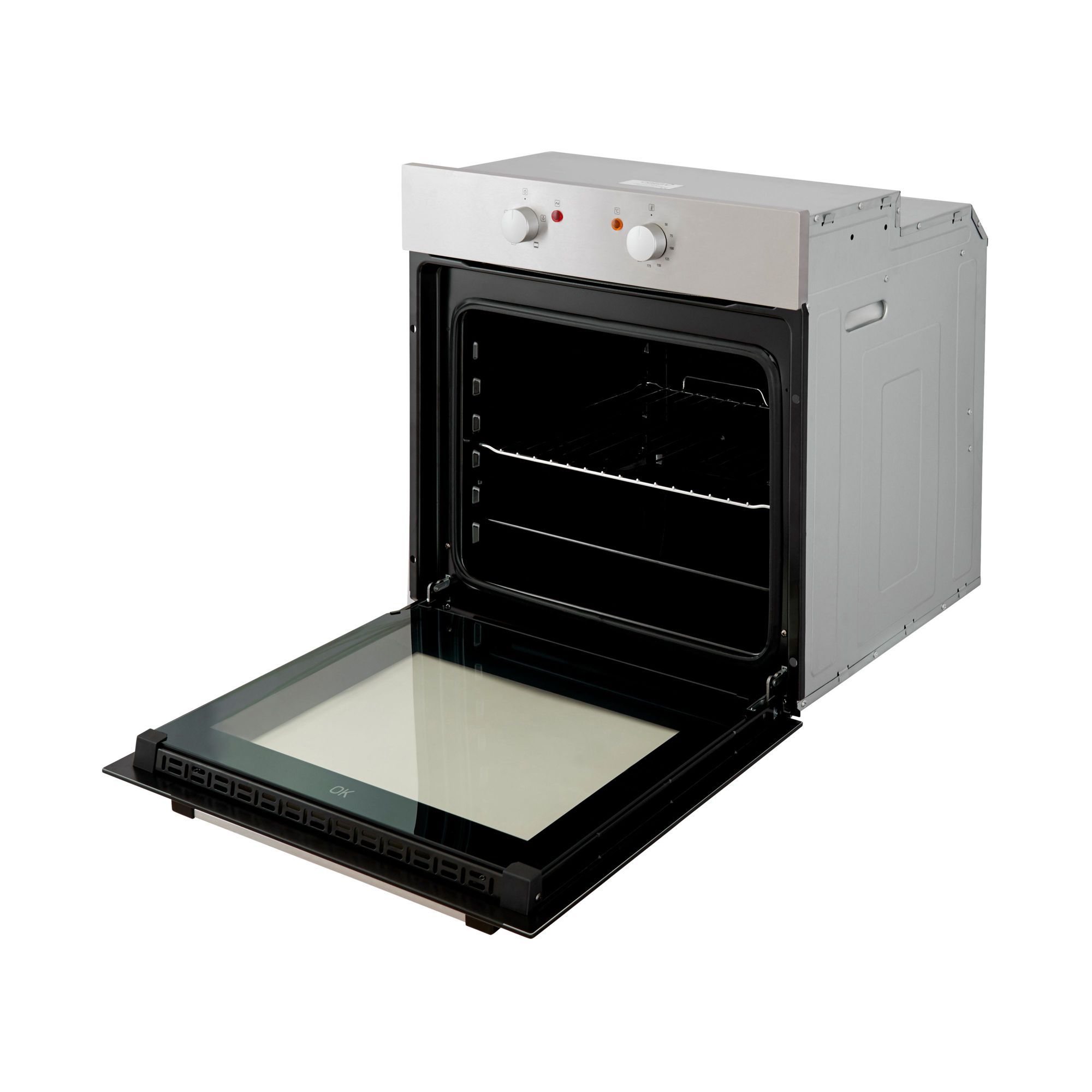 Cooke & Lewis CSB60A Black Built-in Electric Single Conventional Oven ...