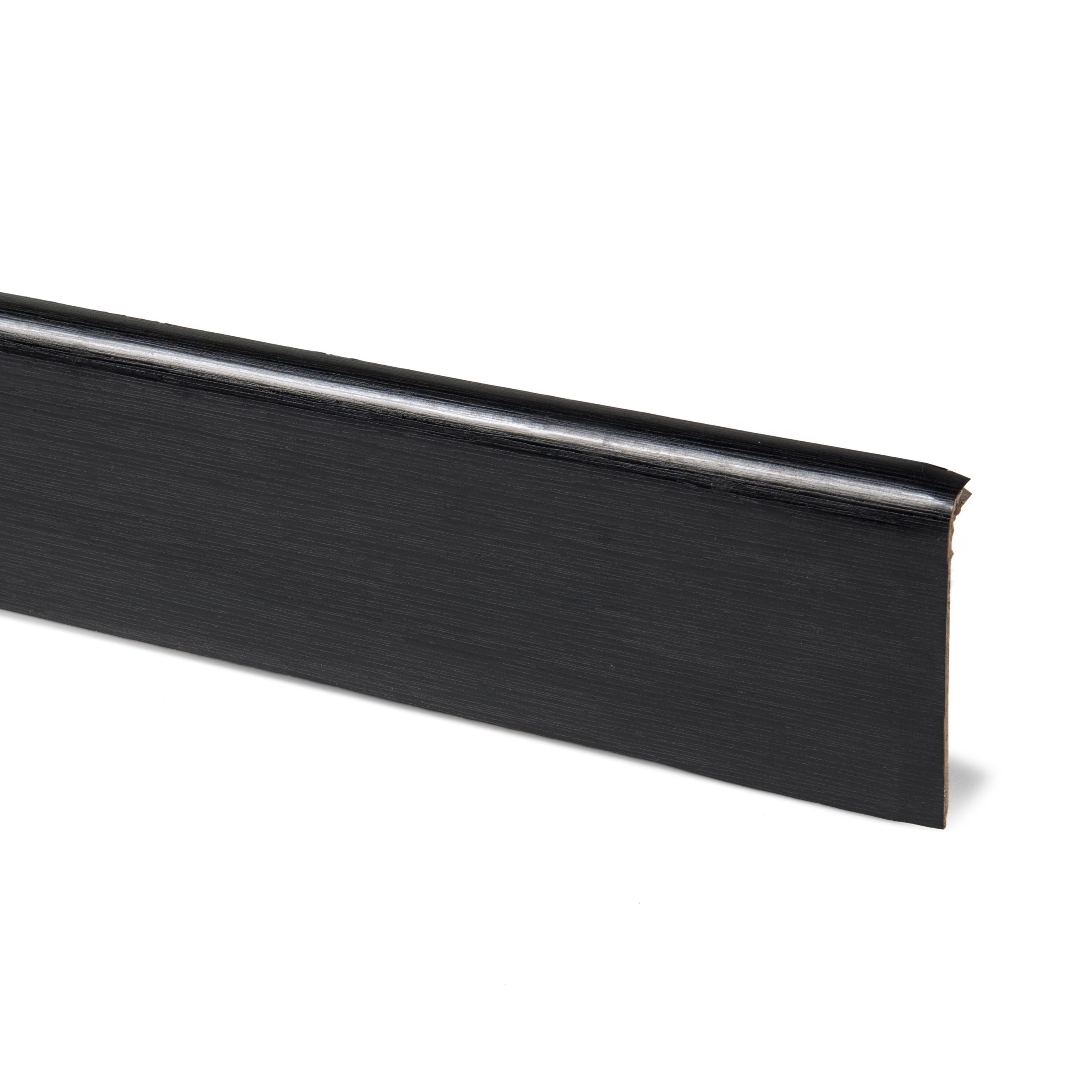 Cooke & Lewis Designer Black Laminate Upstand (L)3050mm | DIY at B&Q