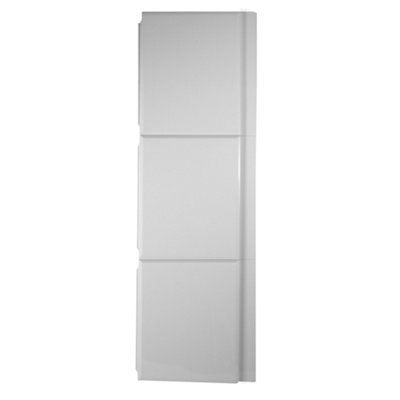 Cooke & Lewis Gloss White Front Bath panel (H)56cm (W)169cm