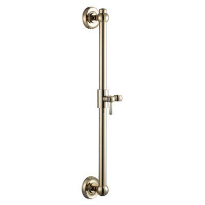 Cooke & Lewis Gold effect Shower riser rail | DIY at B&Q