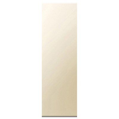 Cooke & Lewis High Gloss Cream Tall Larder Clad on panel (H)2280mm (W)640mm