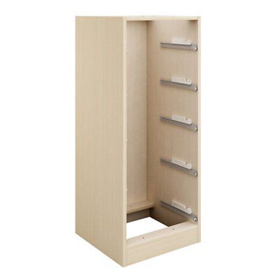 Cooke & Lewis Maple effect Tallboy cabinet (H)1141mm (W)460mm (D)578mm ...