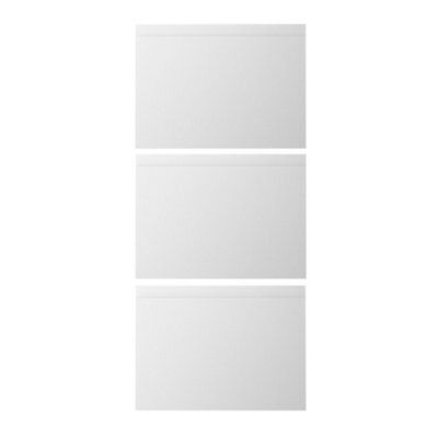 Cooke & Lewis Marletti Gloss Stone Drawer base unit (H)852mm (W)300mm ...