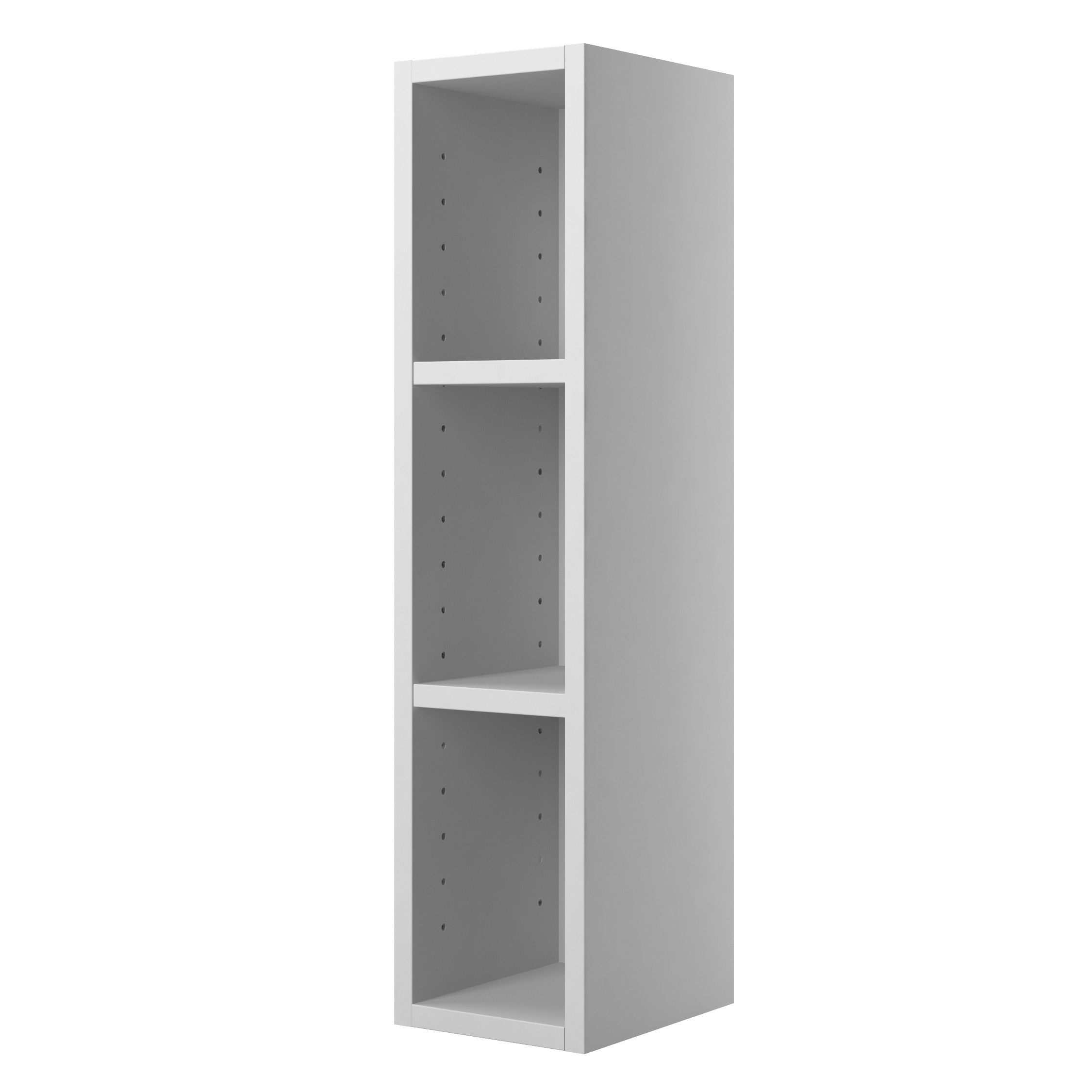Cooke & Lewis Marletti Gloss White Single door Base Cabinet (W)160mm (H ...