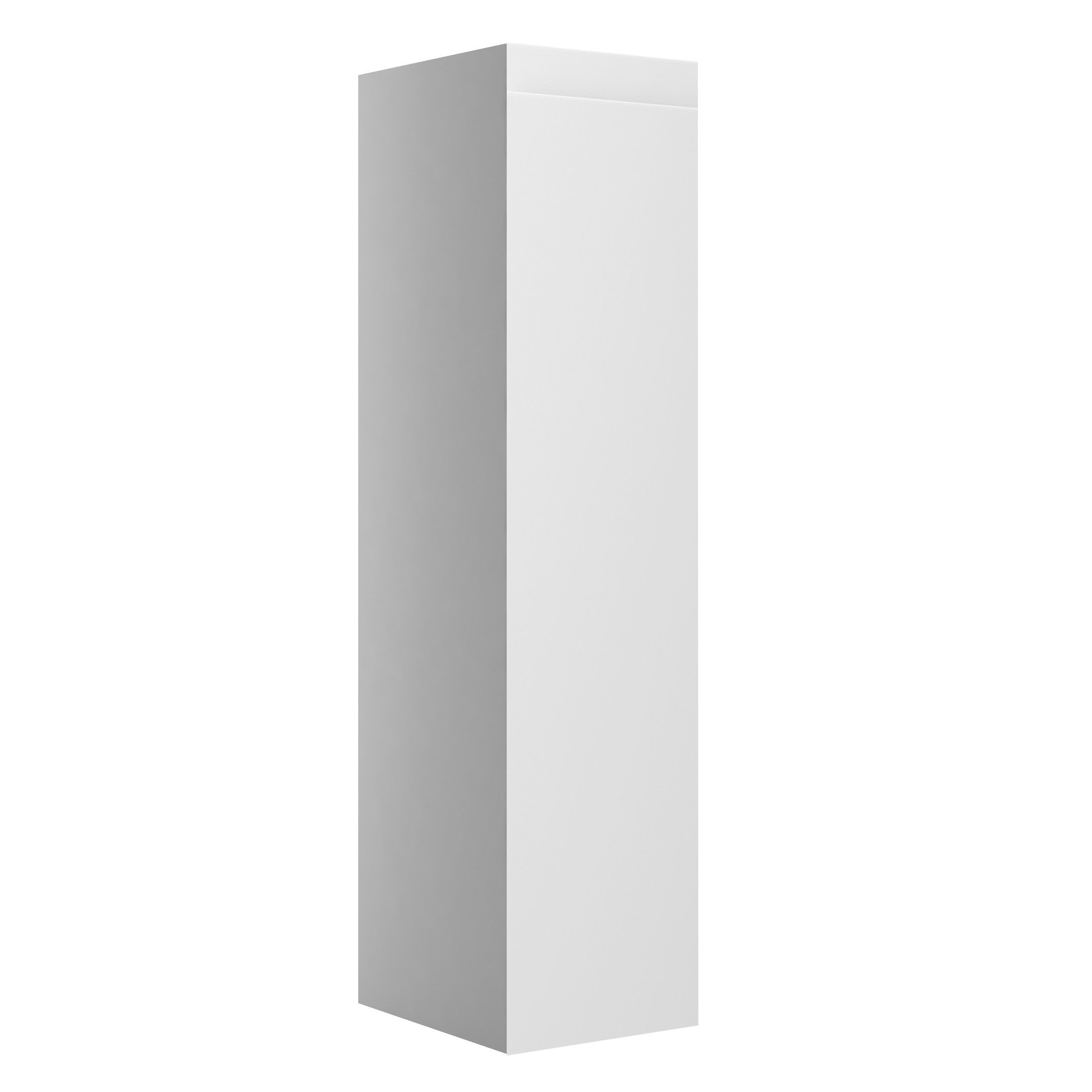 Cooke & Lewis Marletti Gloss White Single door Base Cabinet (W)160mm (H ...