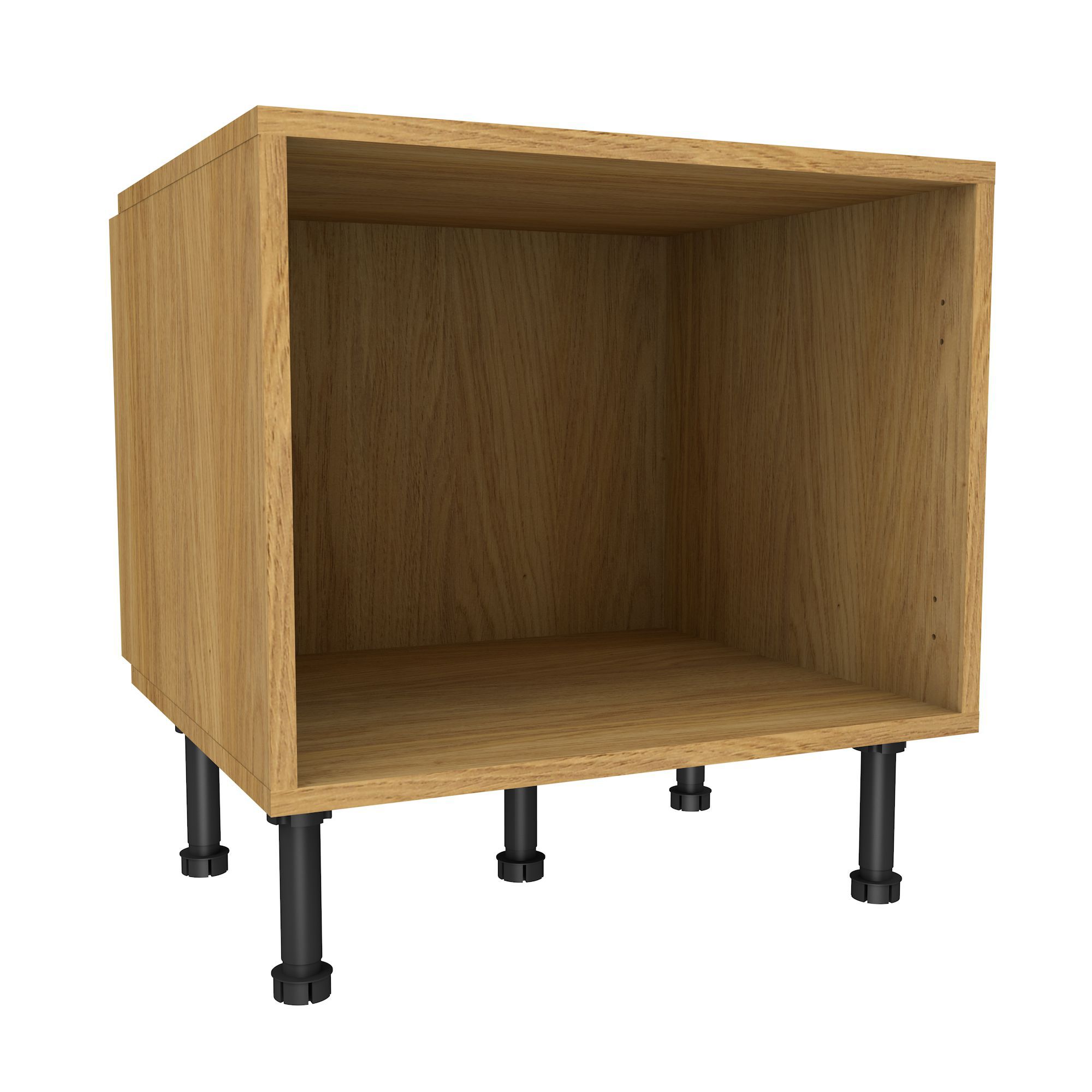 Cooke & Lewis Oak effect Belfast Base cabinet, (W)600mm | DIY at B&Q