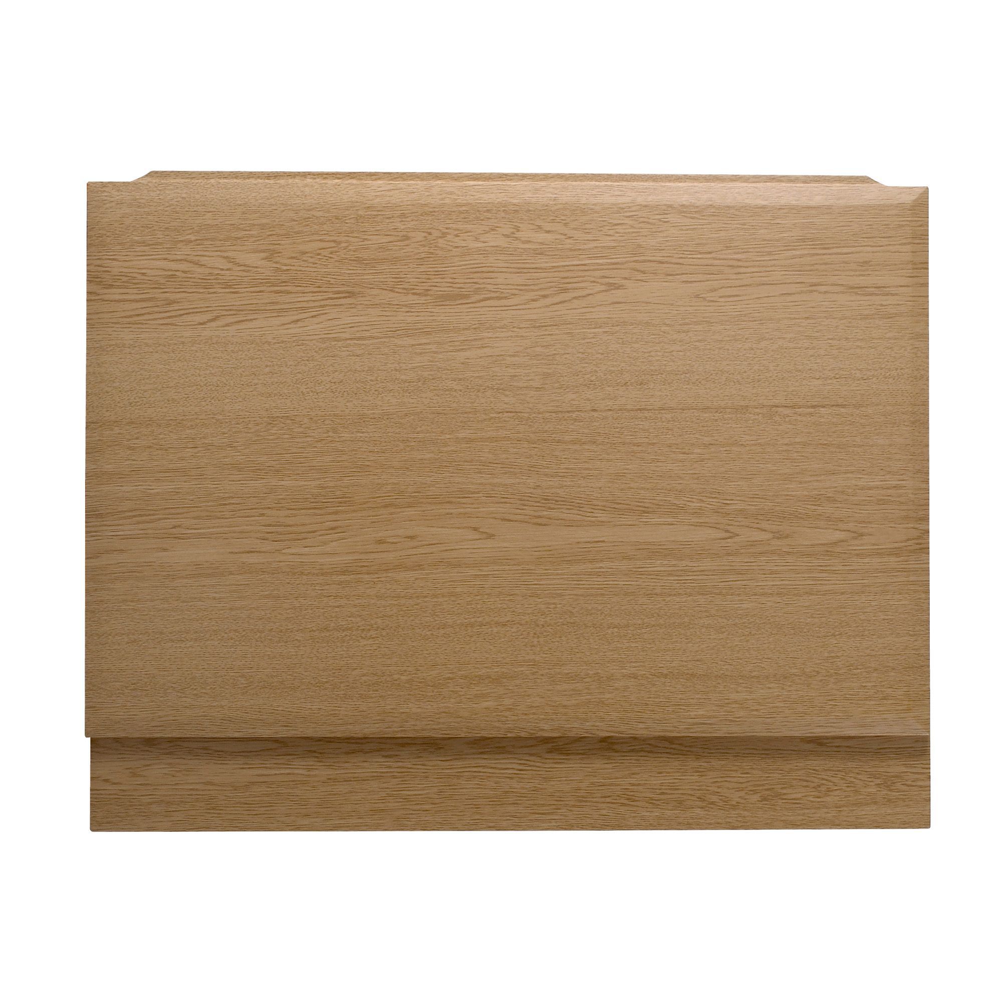 Cooke & Lewis Oak effect End Bath panel (H)56cm (W)68.5cm