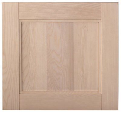 Cooke & Lewis Solid Ash Solid Ash Oven housing Cabinet door (W)600mm ...