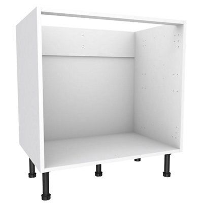 Cooke Lewis White Multi drawer Base cabinet W 800mm