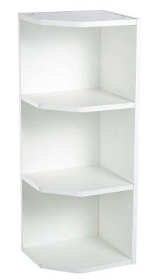Cooke & Lewis White Open Wall unit, (W)500mm (D)570mm
