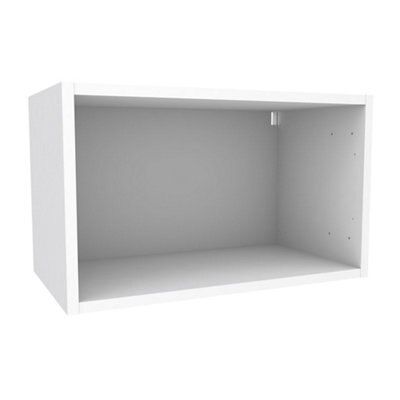 Cooke & Lewis White Tall Deep bridging Wall cabinet, (W)600mm (D)335mm ...