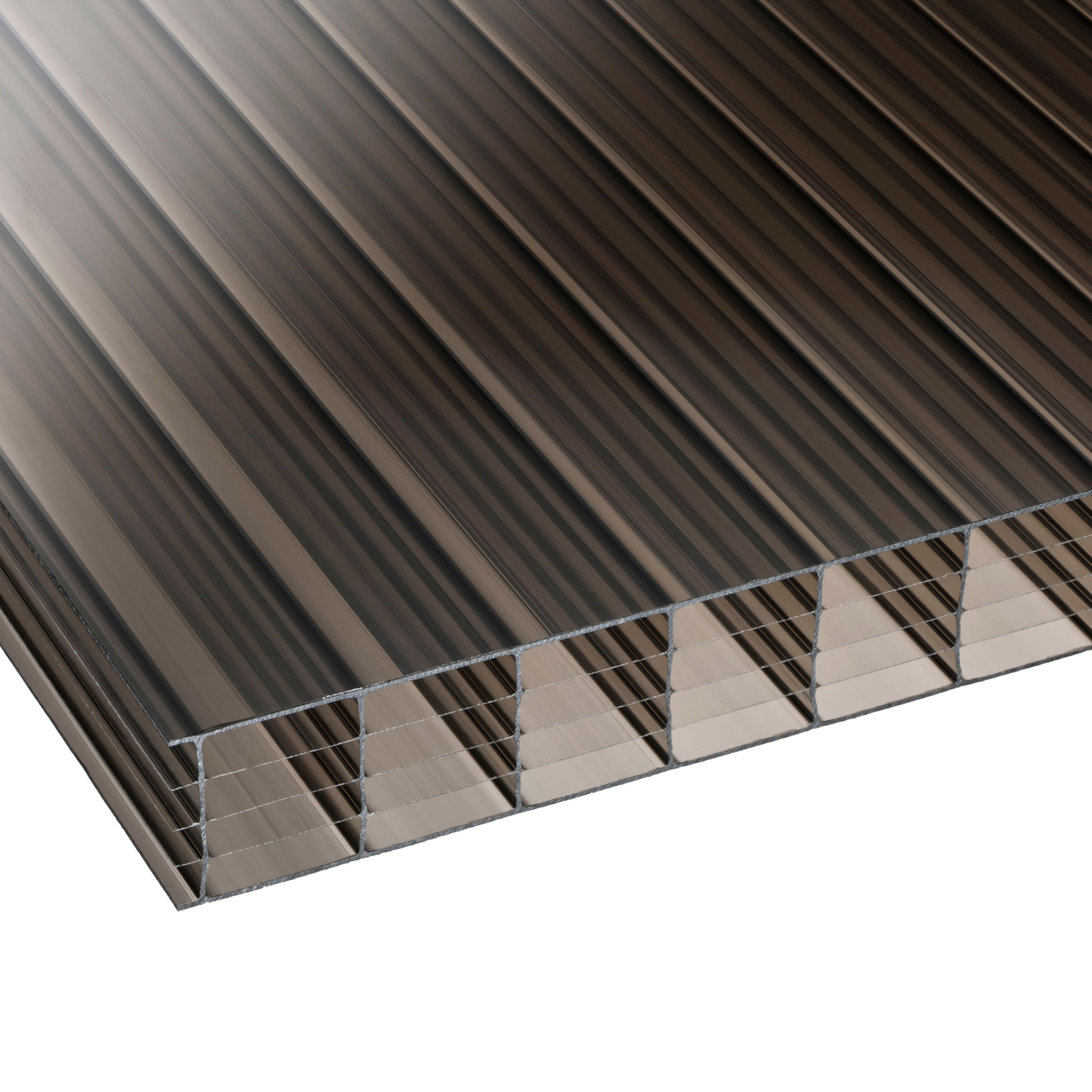 Corotherm Bronze effect Multiwall polycarbonate Multiwall Roofing sheet ...