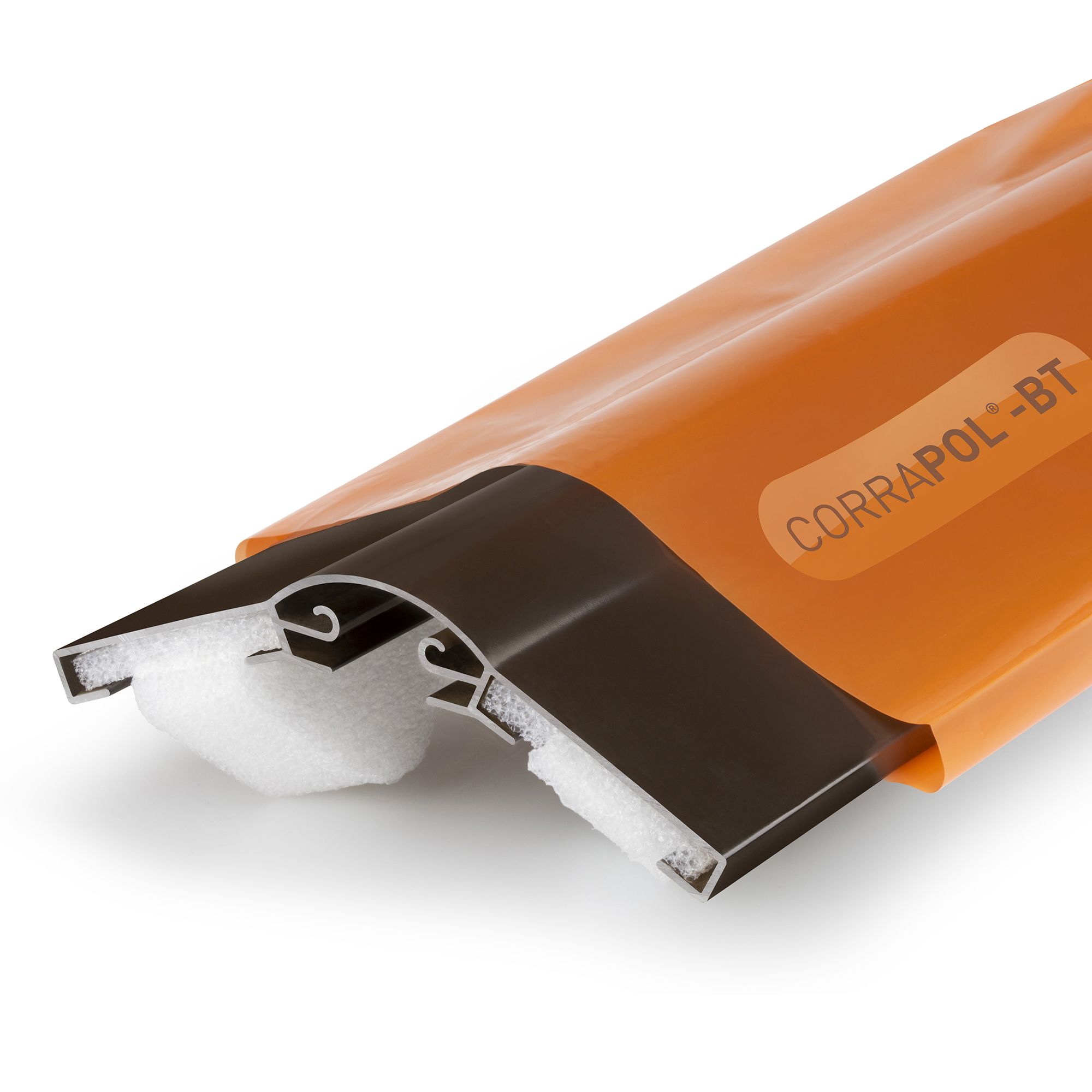 Corrapol Brown Aluminium Ridge piece (L)2mm (W)145mm at B&Q