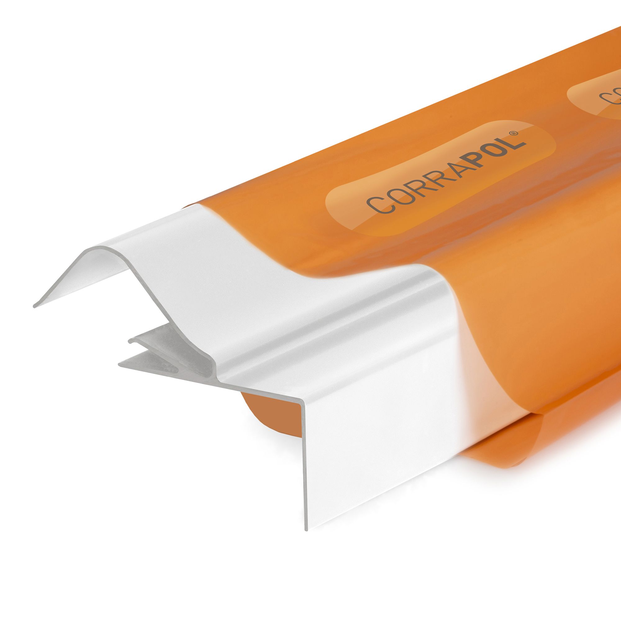 Corrapol White Side flashing (L)6m | DIY at B&Q
