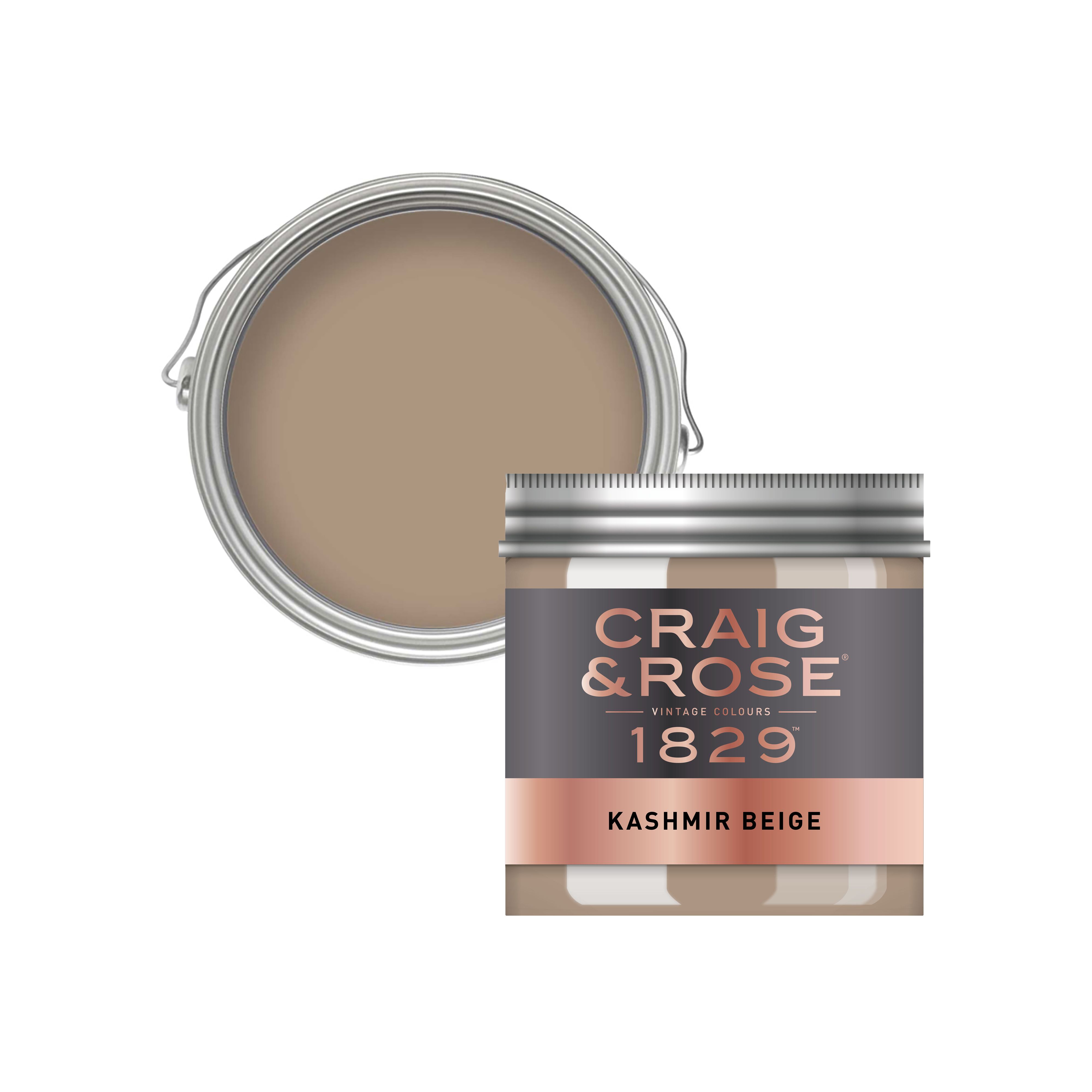 Craig & Rose 1829 Kashmir Beige Chalky Emulsion paint, 50ml | DIY at B&Q