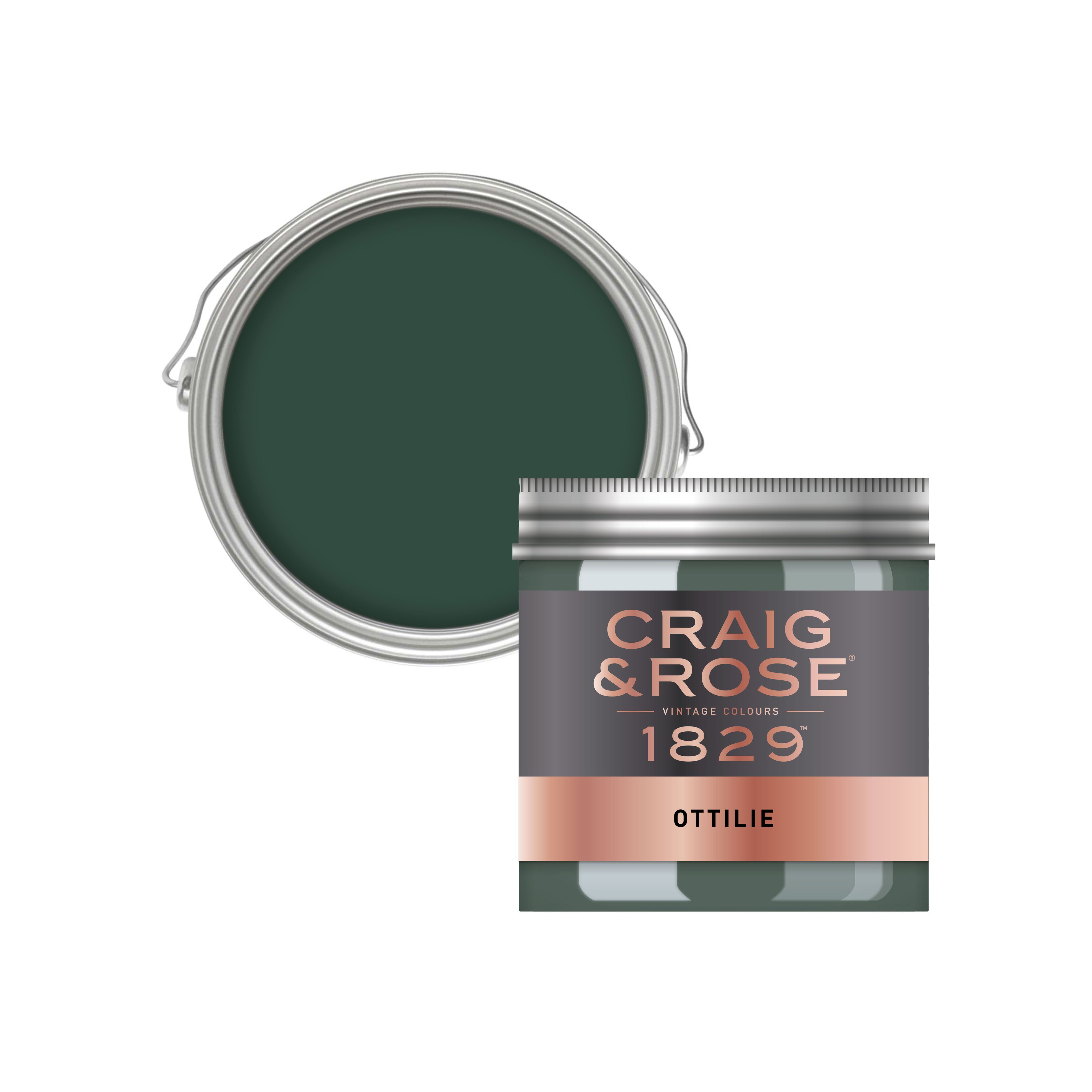 Craig & Rose 1829 Ottilie Chalky Emulsion paint, 50ml | DIY at B&Q
