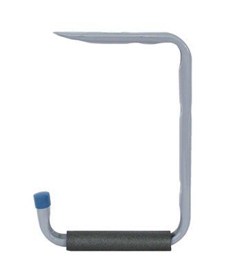 Crawford Grey Steel J-shaped Storage hanger (D)315mm | DIY at B&Q