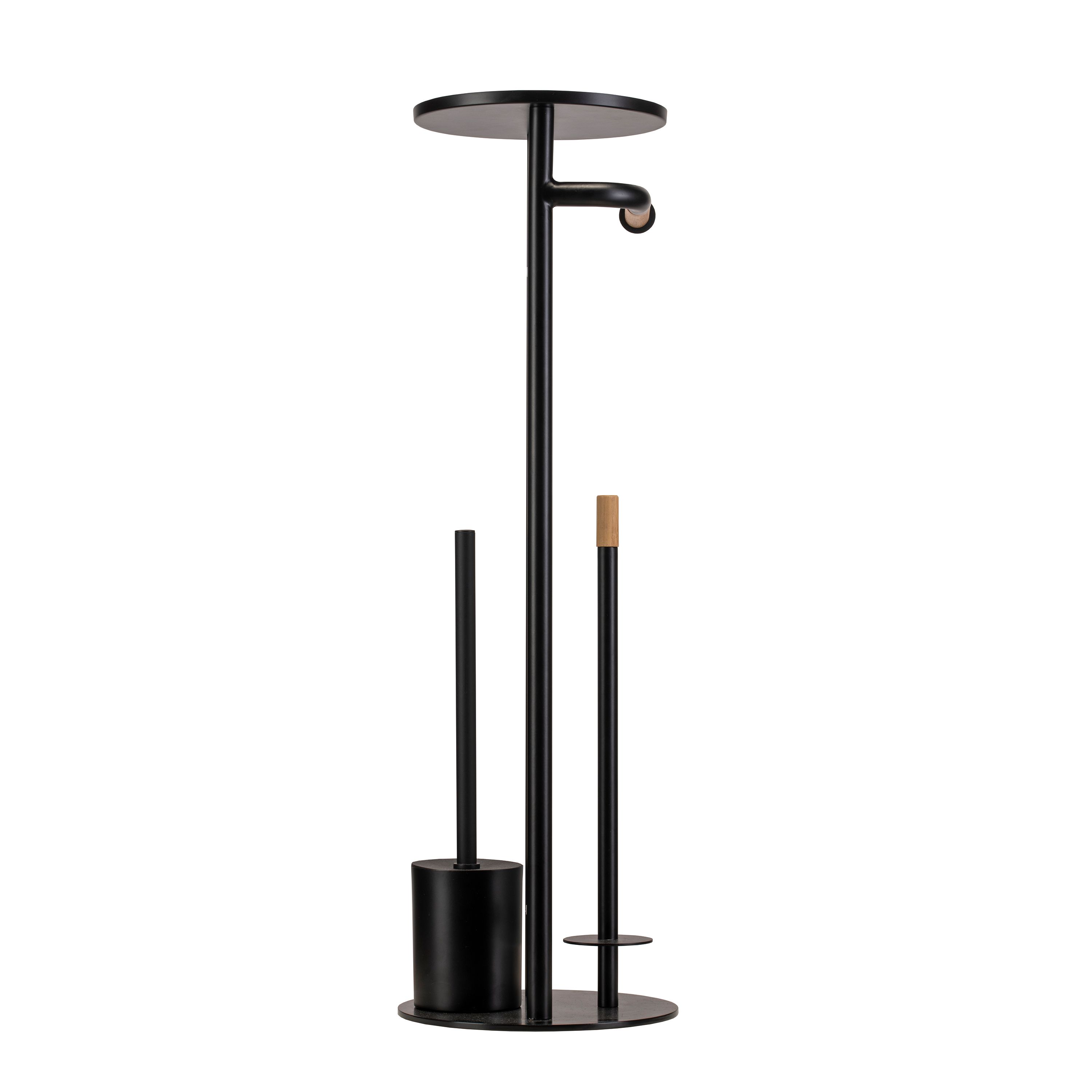Croydex Black Freestanding Toilet butler