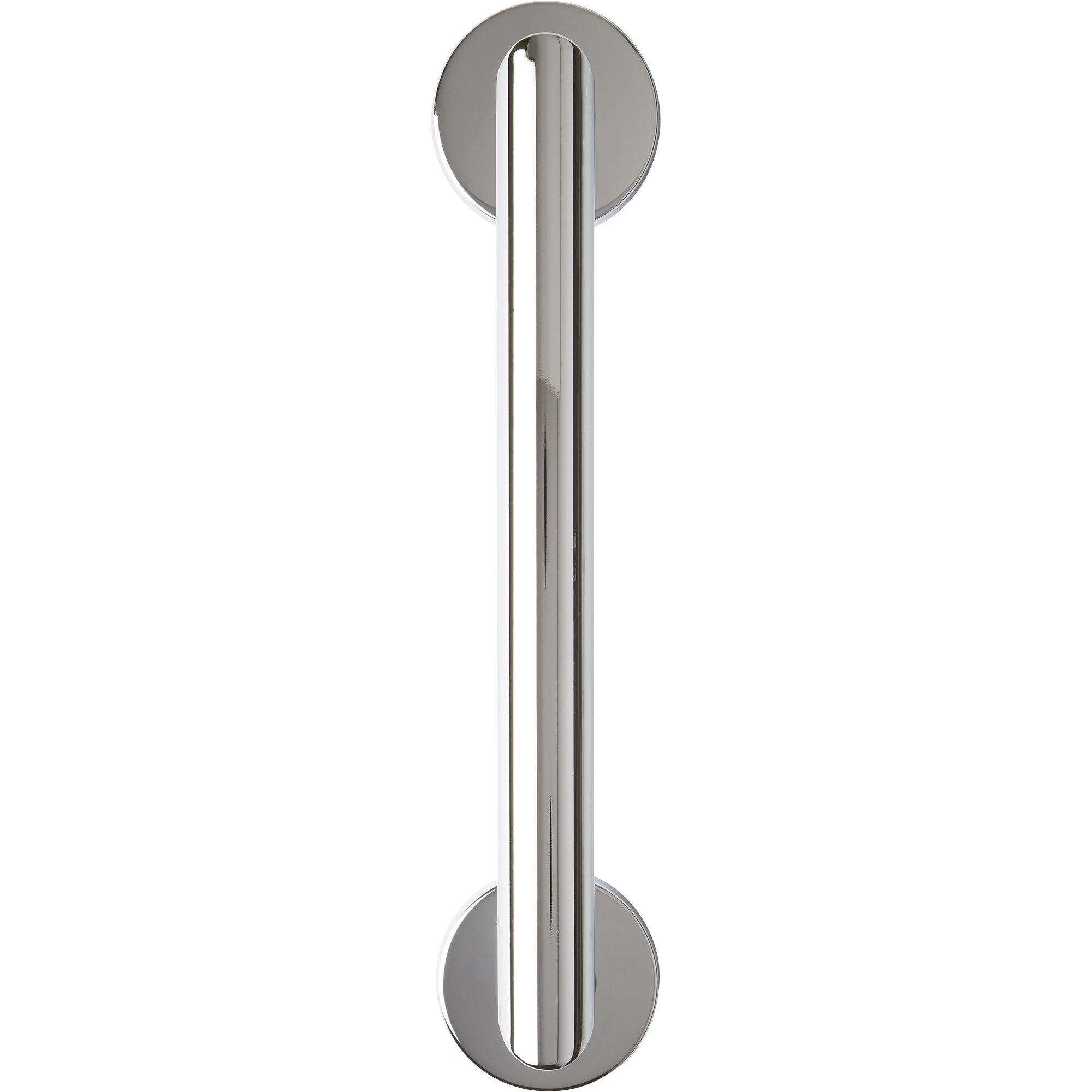 Croydex Chrome effect Wall-mounted Grab bar (L)300mm