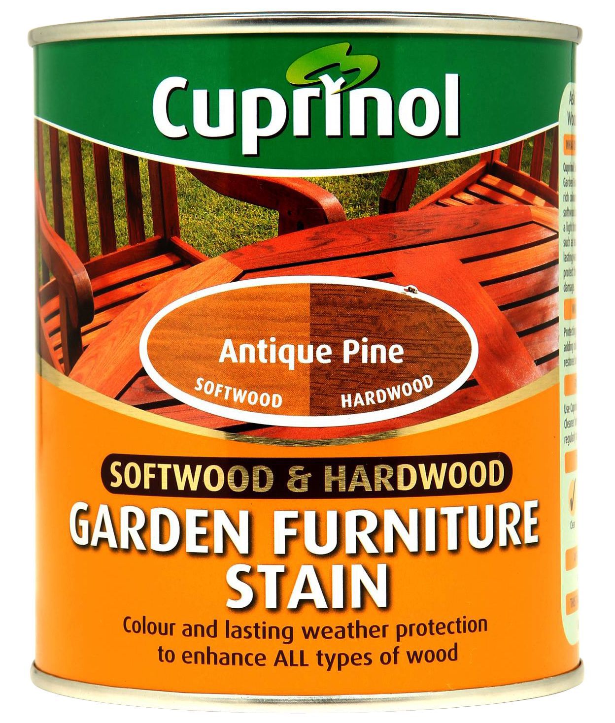 CUPRINOL SOFTWOOD & HARDWOOD ANTIQUE PINE FURNITURE WOOD STAIN, 750ML
