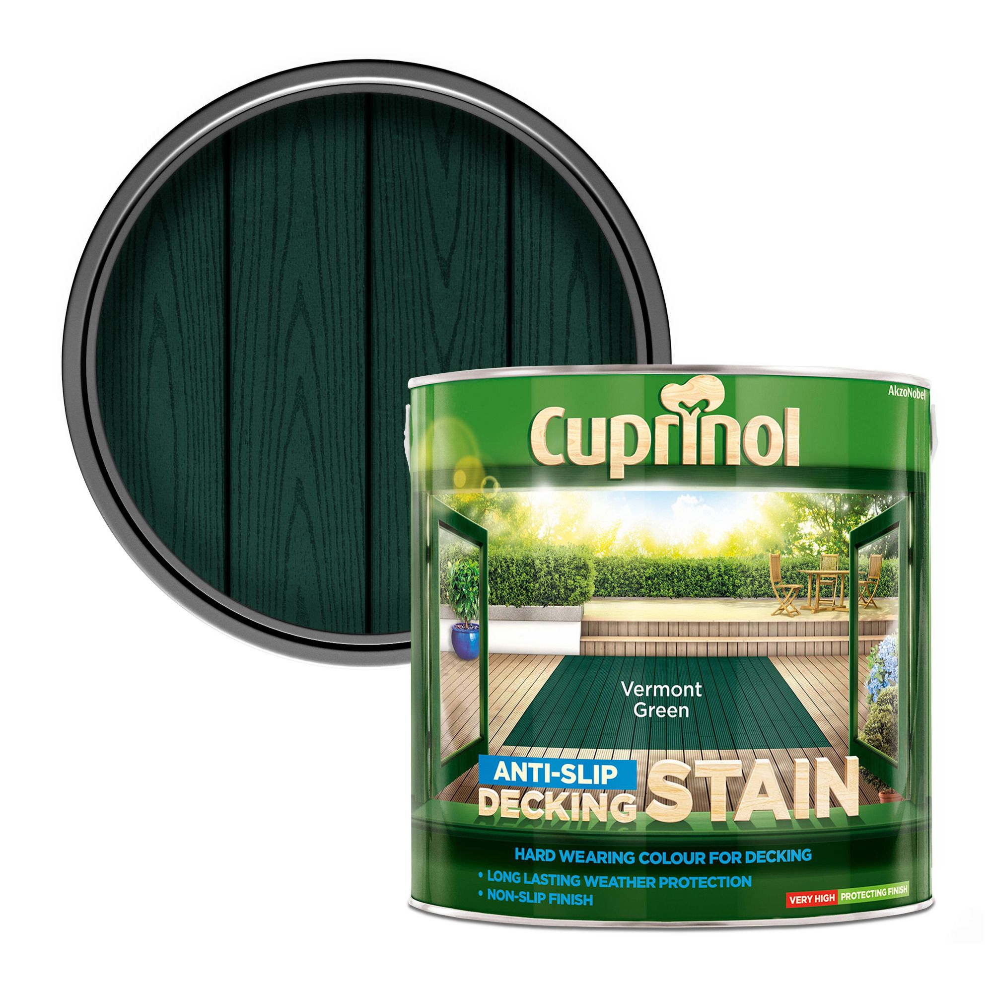 Cuprinol natural oak decking stain store