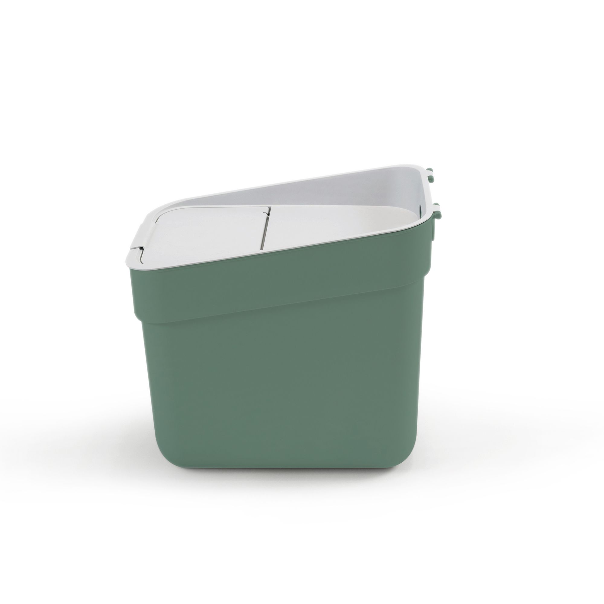 Curver Ready To Collect Manual Green Plastic Bin - 20L
