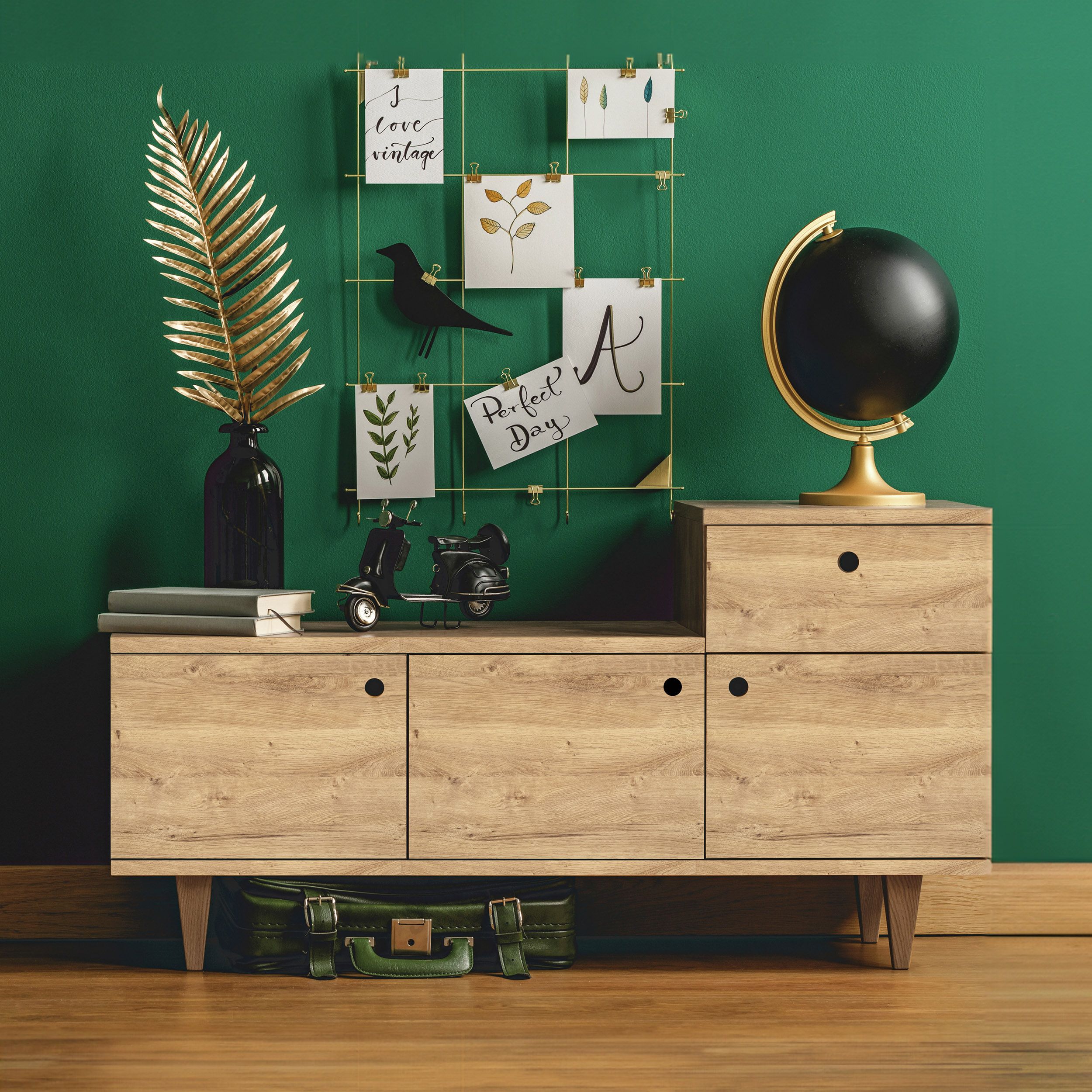 D-C-Fix Ribbeck Oak Woodgrain effect Self-adhesive film (L)2.1m (W ...